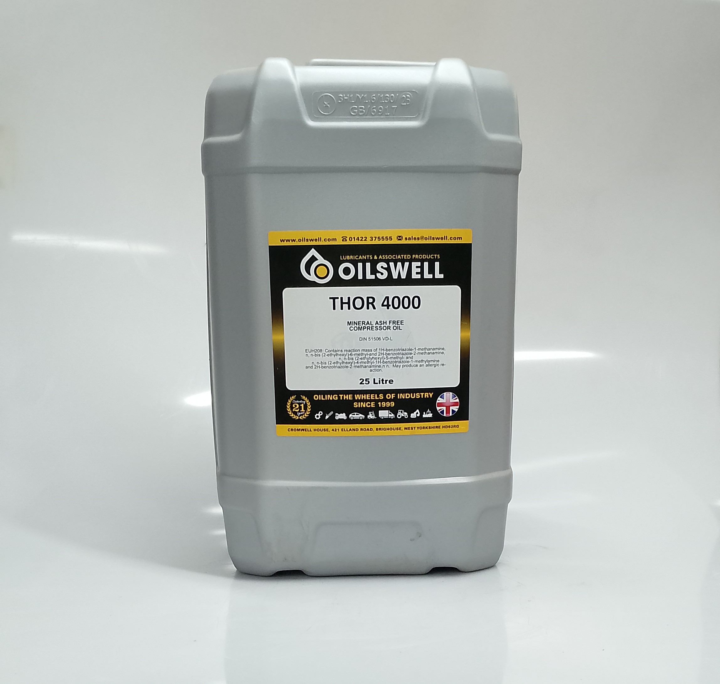 Thor Cyclone HT4000 Compressor Oil - Oilswell Ltd